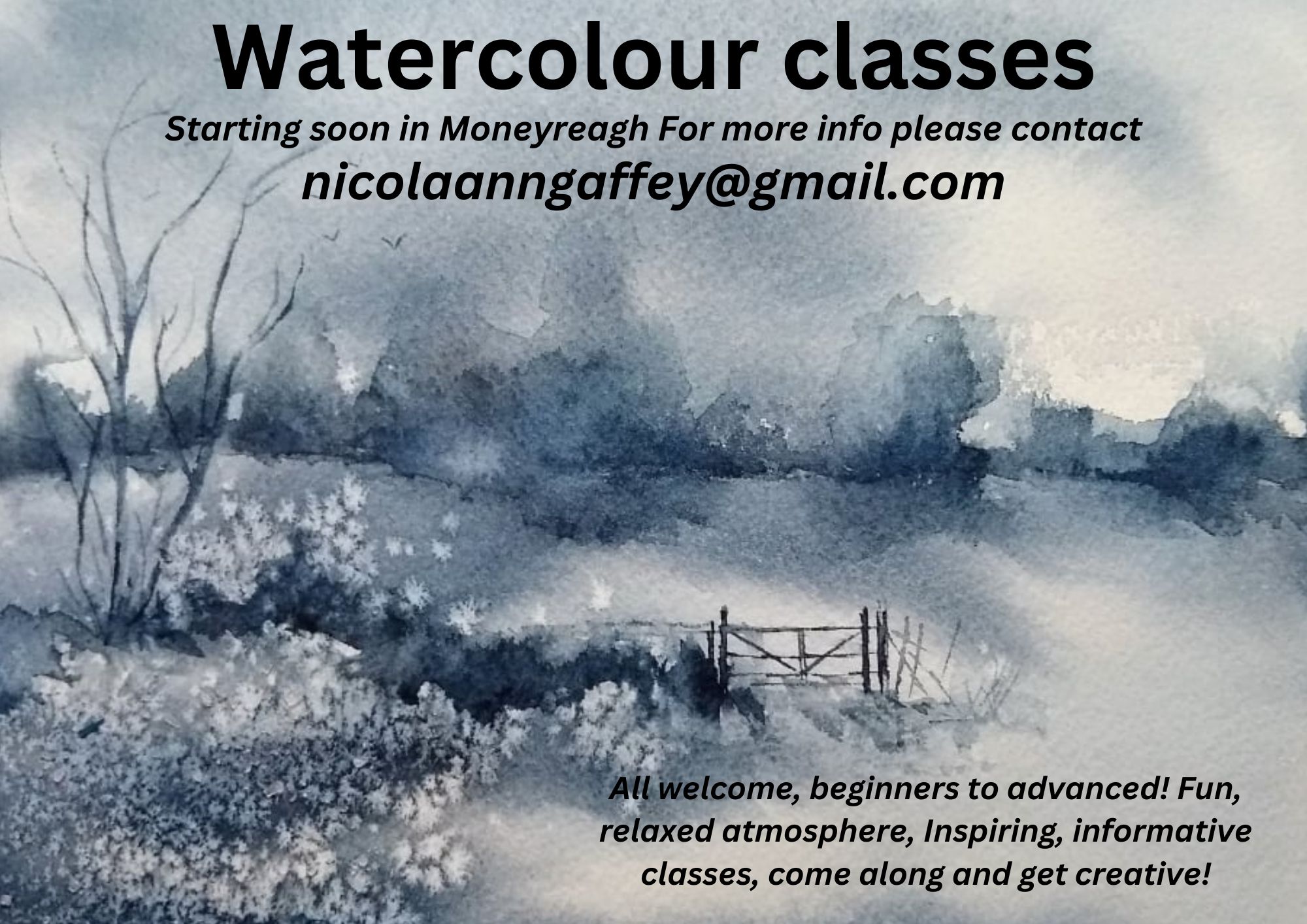 Watercolour Classes. - nicolartistt